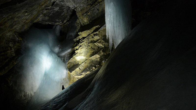 Exploring The Booming Ice Chasm: A Frozen Wonderland For Ice...